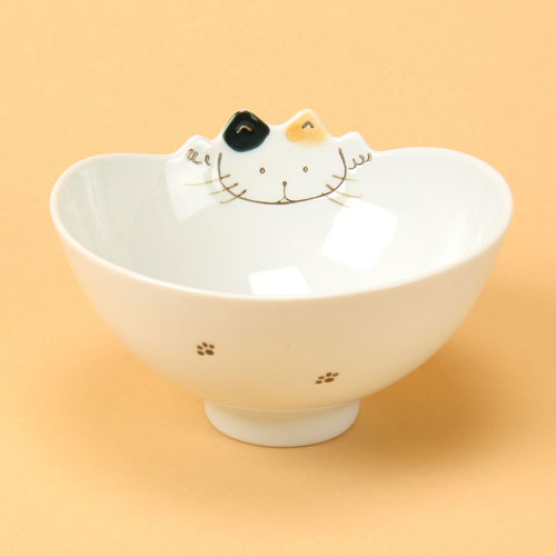 【楽天市場】波佐見焼【Zoo Land Wave】ねこ お茶碗（飯碗）[宅配便配送（メール便とネコポスは不可）]：セレジオーネ（インテリア雑貨）