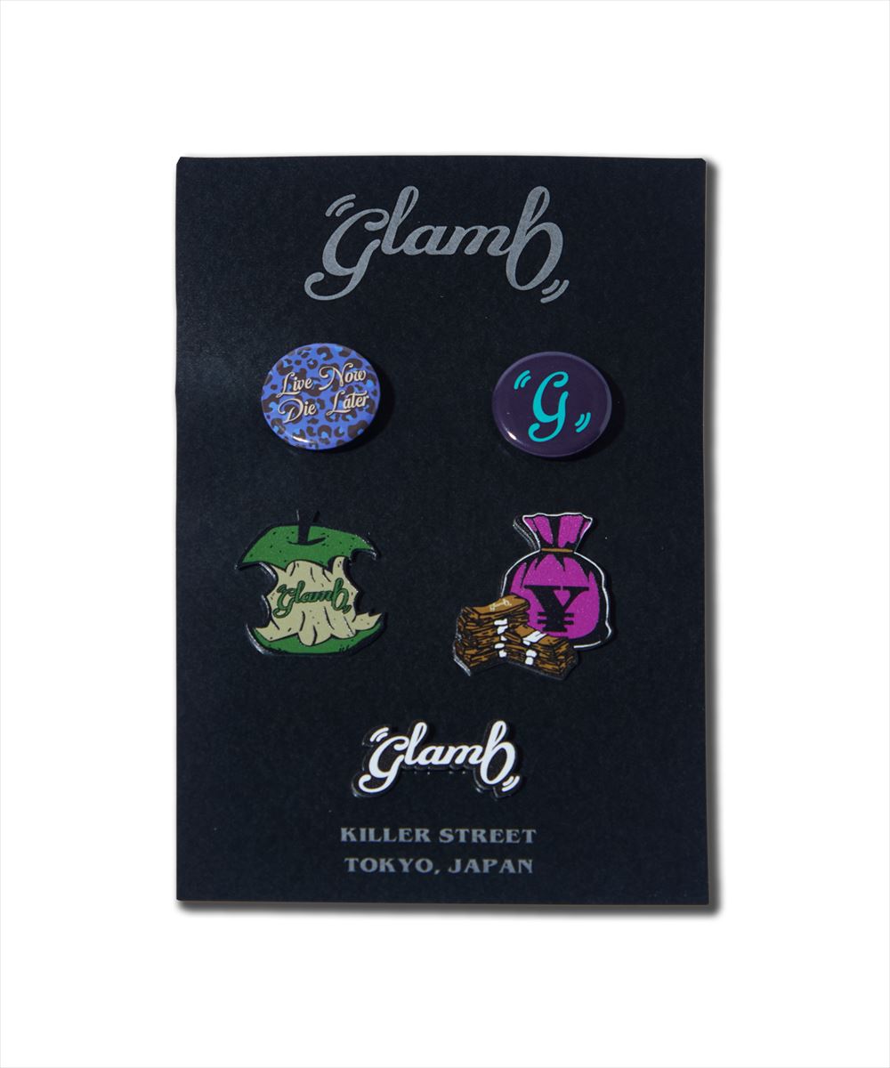 【楽天市場】glamb グラム GB Pins Set / ジーピーピンズセット：fusion＆SUN