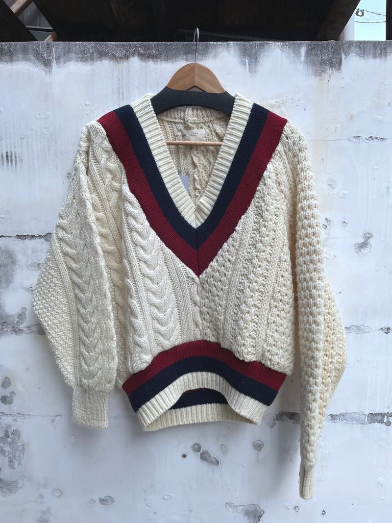 【楽天市場】77circa / 77サーカ circa make fisherman childen sweater フィッシャーマン チルデン セーター：fusion＆SUN
