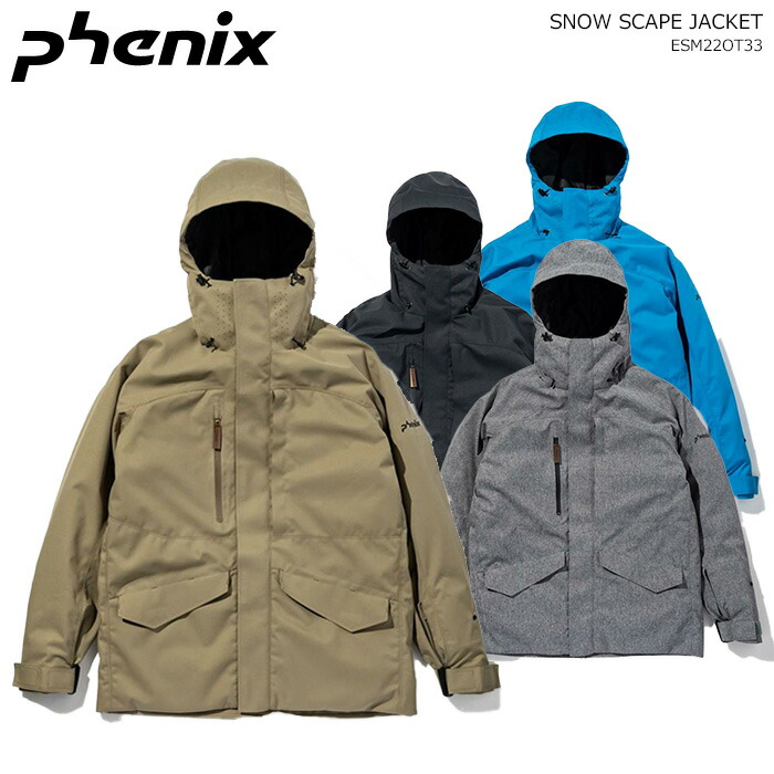【楽天市場】PHENIX/フェニックス スキーウェア ジャケット/SNOW SCAPE JACKET/ESM22OT33(2023)：FUSO SKI SNOWBOARD