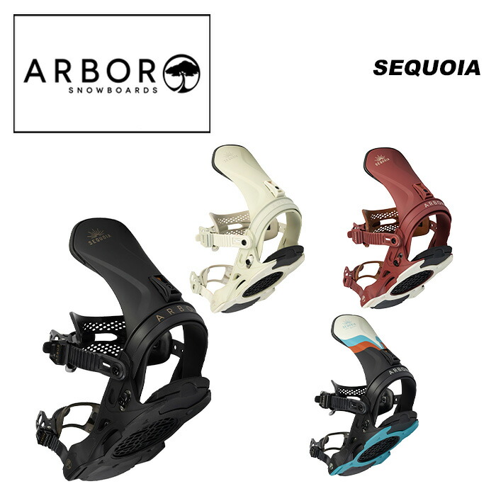 【楽天市場】ARBOR アーバー スノーボード ビンディング SEQUOIA MFR EDT. 23-24 モデル：FUSO SKI ...