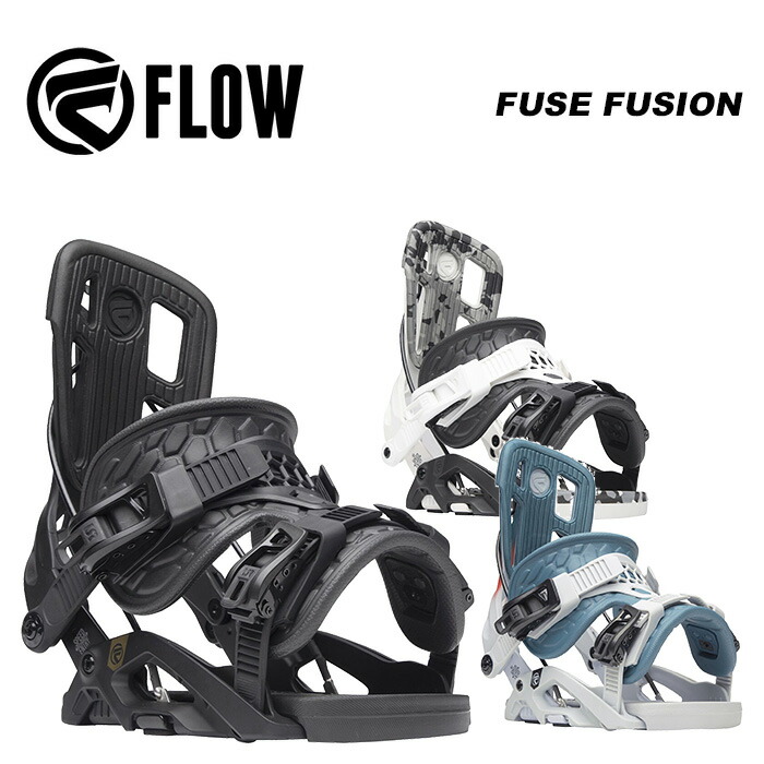 【楽天市場】FLOW フロー スノーボード ビンディング FUSE FUSION BLACK 23-24 モデル：FUSO SKI SNOWBOARD