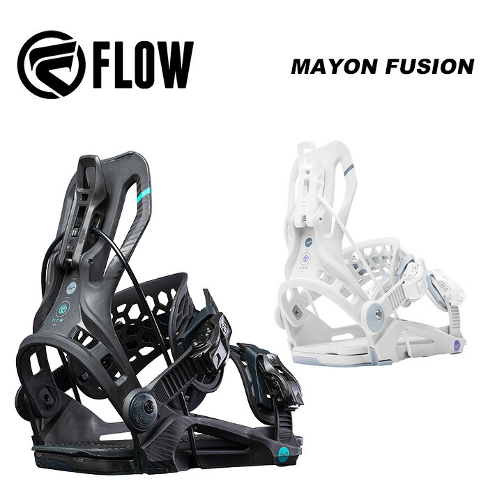 【楽天市場】FLOW フロー スノーボード ビンディング MAYON FUSION BLACK 23-24 モデル レディース：FUSO ...