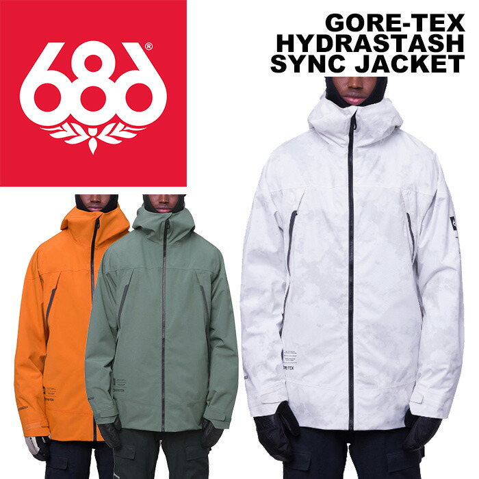 【楽天市場】686 シックスエイトシックス ウェア GORE-TEX HYDRASTASH SYNC JACKET 23-24(2024 ...