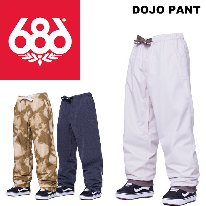 【楽天市場】686 シックスエイトシックス ウェア DOJO PANT 23-24(2024)モデル パンツ：FUSO SKI SNOWBOARD
