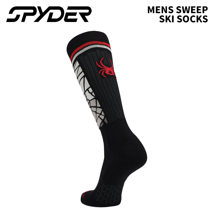 【楽天市場】SPYDERMENS MENS SWEEP SKI SOCKS 24-25(2025)モデル スパイダー ソックス：FUSO ...