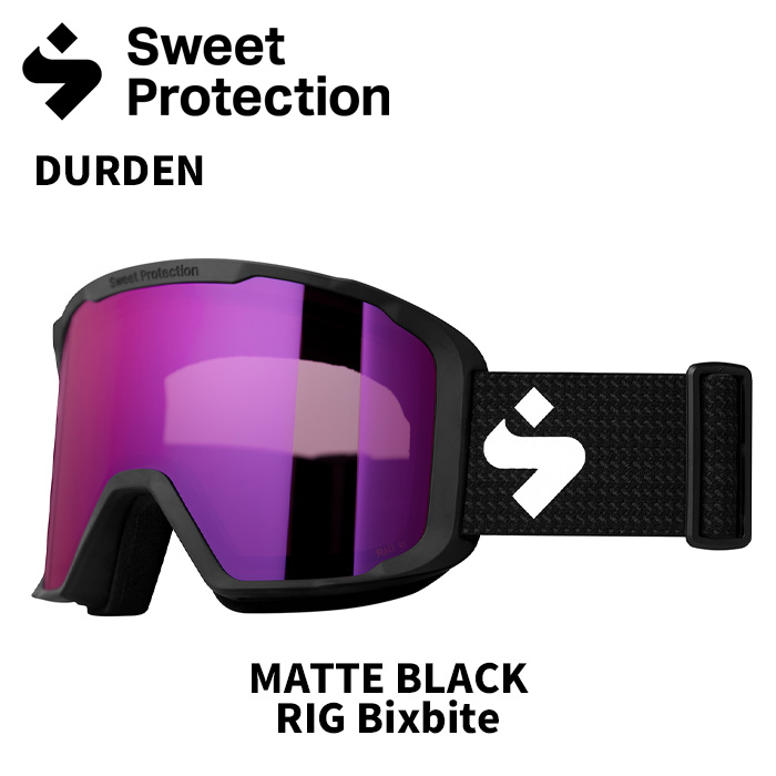 【楽天市場】SWEET PROTECTION スウィートプロテクション ゴーグル DURDEN MATTE BLACK/RIG Bixbite ...