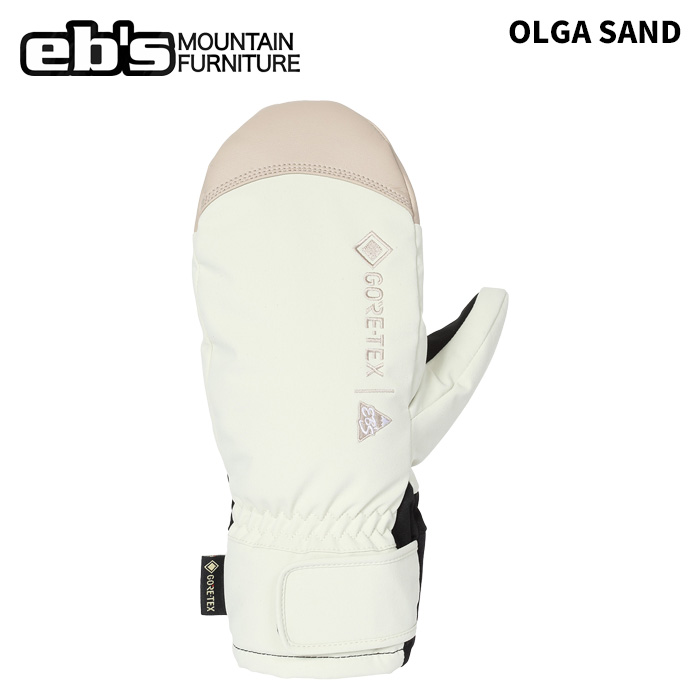 【楽天市場】eb's エビス OLGA SAND オルガ ミトングローブ 25-26モデル：FUSO SKI SNOWBOARD
