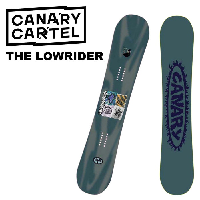 【楽天市場】Canary Cartel キャナリーカーテル スノーボード 板 THE LOWRIDER 24-25 モデル：FUSO SKI ...