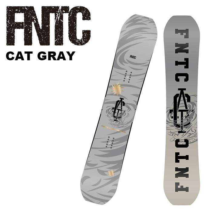 【楽天市場】FNTC エフエヌティーシー スノーボード 板 CAT GRAY 24-25 モデル：FUSO SKI SNOWBOARD