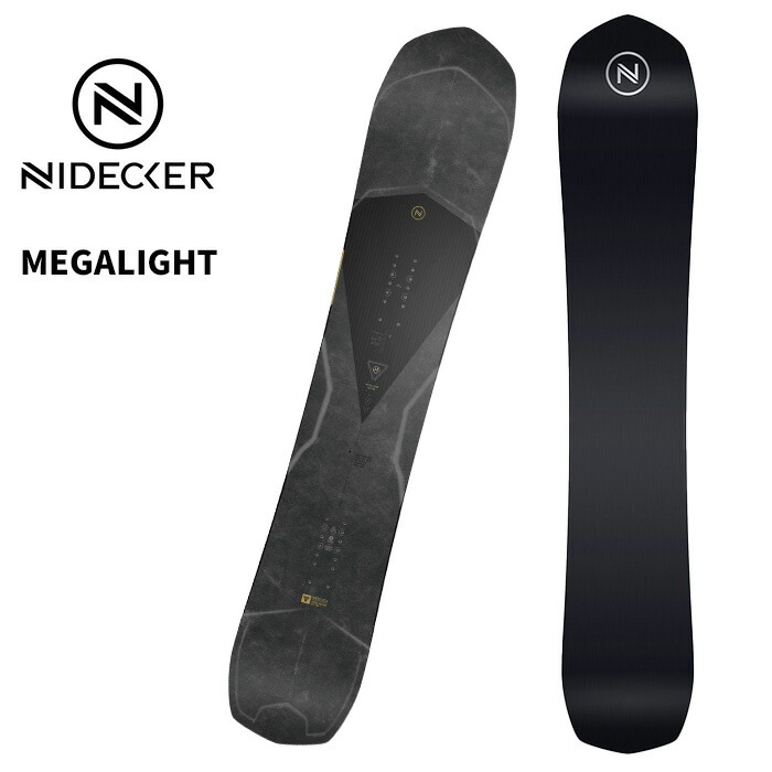 【楽天市場】NIDECKER ナイデッカー スノーボード 板 MEGALIGHT 24-25 モデル：FUSO SKI SNOWBOARD