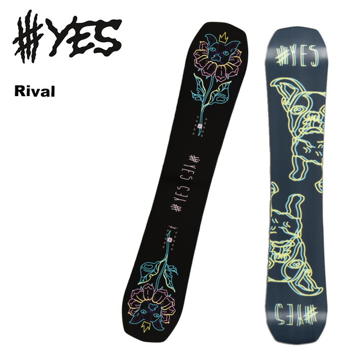 【楽天市場】YES イエス スノーボード 板 Rival 24-25 モデル WOMENS：FUSO SKI SNOWBOARD
