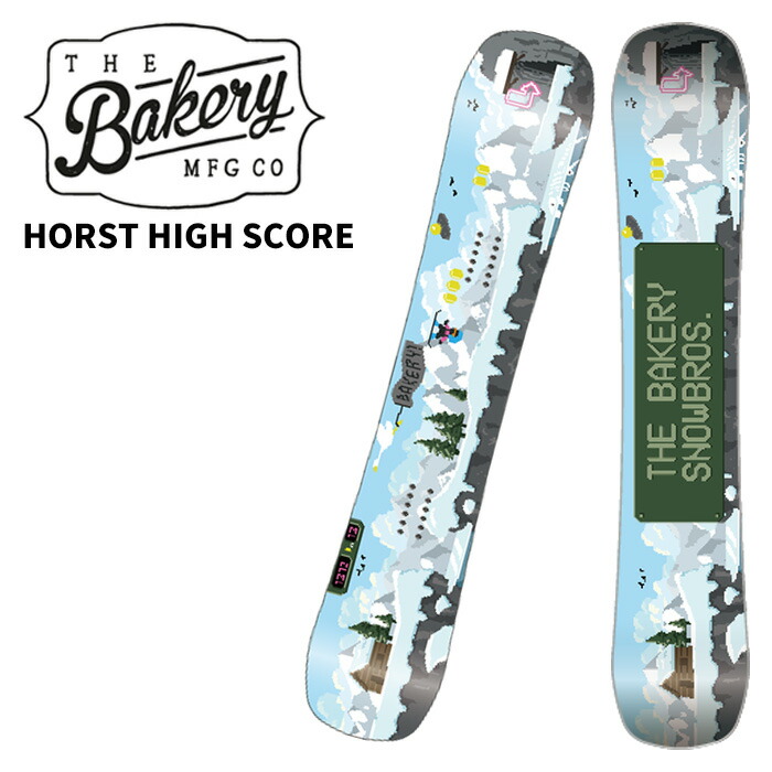 【楽天市場】THE BAKERY ザ ベーカリー スノーボード 板 HORST HIGH SCORE 25-26 モデル：FUSO SKI ...