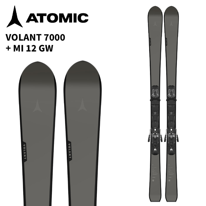 【楽天市場】ATOMIC アトミック スキー板 VOLANT 7000 + MI 12 GW ビンディングセット 25-26 モデル：FUSO ...