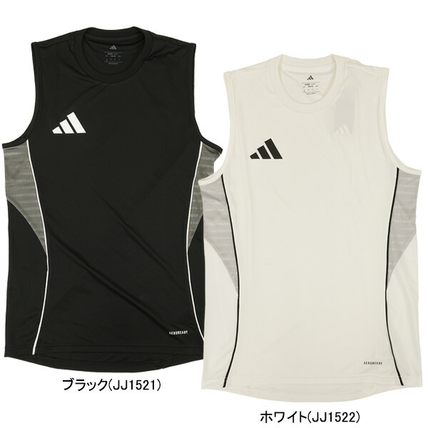【楽天市場】【ネコポス送料無料】 アディダス adidas TIRO25 シャツ JSK11 サッカー フットサル ノースリーブ プラクティス ...