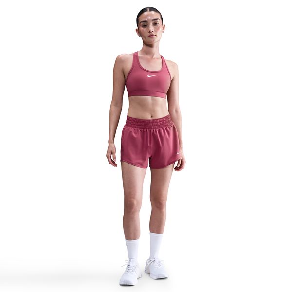 【楽天市場】【ネコポス送料無料】ナイキ NIKE レディース パッディド スポーツブラ Nike Swoosh Medium Support ...