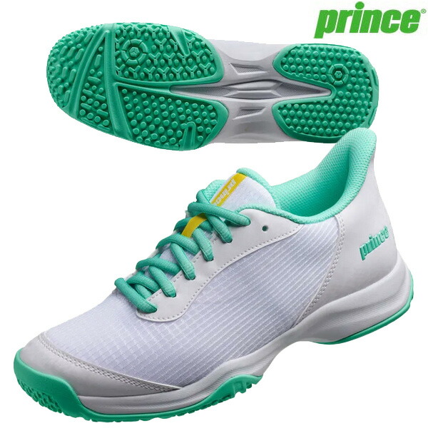 【楽天市場】プリンス Prince レディース テニスシューズ クレー グラスサンド用 DPS403-374 ホワイト 3E相当：フタバSP 楽天市場店