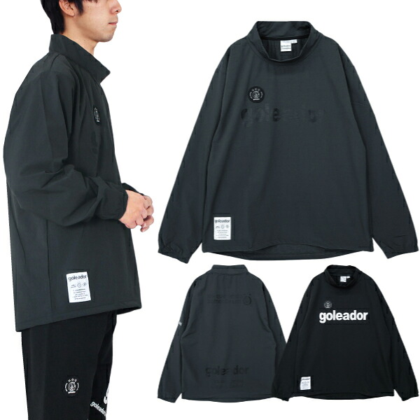 【楽天市場】【SALE 25%OFF】goleador ゴレアドール トレーニング 高密度ジャージ ウーブン ハイネック ジャケット G ...