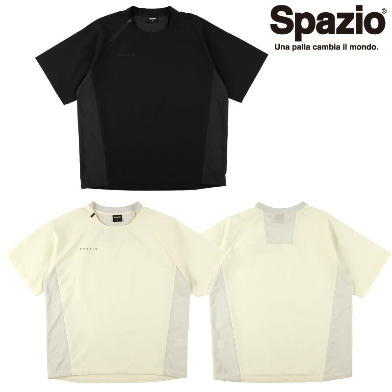 【楽天市場】スパッツィオ/Spazio ピステトップス/ドットメッシュ切替半袖ピステ（GE-1001）：Sal．楽天市場店