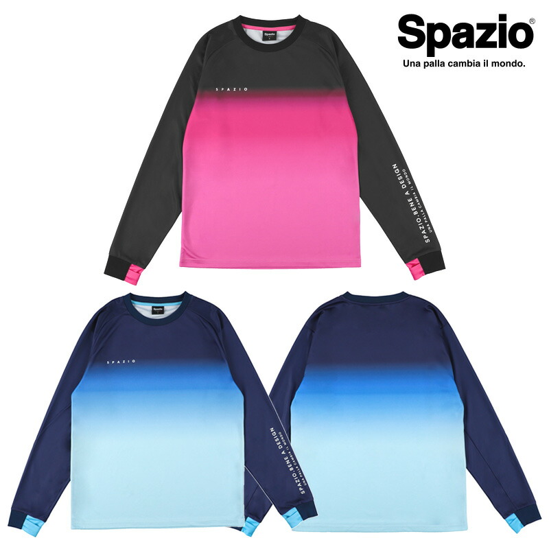 【楽天市場】スパッツィオ/Spazio ロングプラクティスシャツ/グラデーションロングプラシャツ（GE-1020）：Sal．楽天市場店