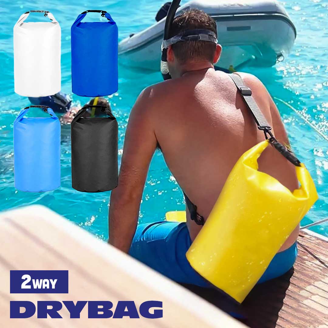 【楽天市場】【予約商品】ドライバッグ 10L 全5カラー 防水 撥水 ドラム型 2way ウォータープルーフ バック 大容量 プールバッグ 海 海水浴 肩掛け スイミング 防水ポーチ ...