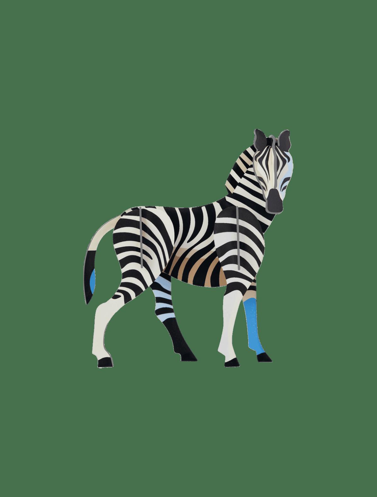 【楽天市場】＜ スタジオ・ルーフ ＞ ジャングル・ゼブラ【日本総代理店】 アート 雑貨 オブジェ 知育 DIY 遊び 学び 動物 選べるラッピング ギフト STUDIO ROOF Jungle ...