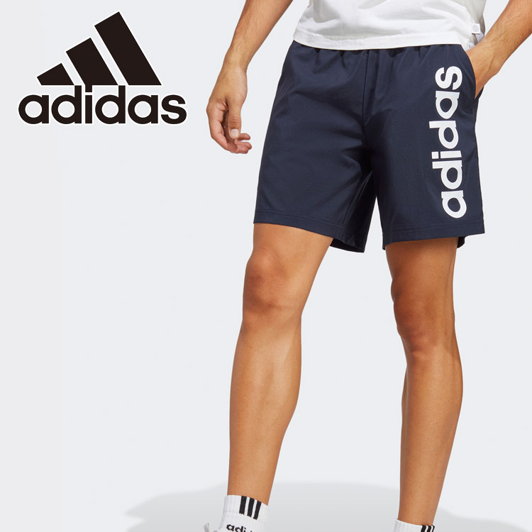 【楽天市場】お買い得スペシャルプライス メール便送料無料 アディダス M ESS LIN ショーツ ECQ38-IC9442 メンズ ...