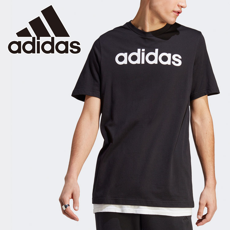【楽天市場】お買い得スペシャルプライス メール便送料無料 アディダス M ESS LIN SJ Tシャツ ECQ98-IC9274 メンズ ...