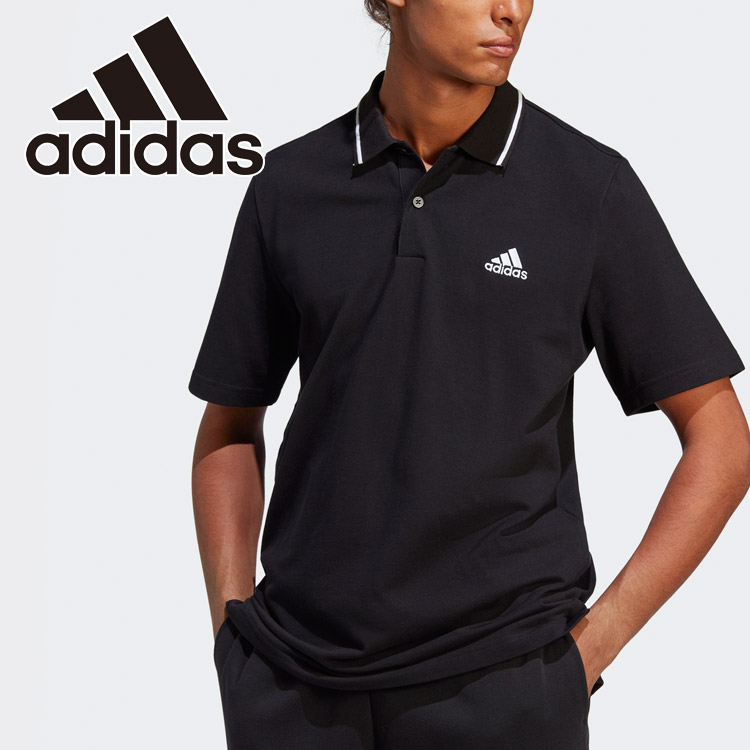 【楽天市場】お買い得スペシャルプライス メール便送料無料 アディダス M ESS SL ポロシャツ ECR11-IC9314 メンズ ...