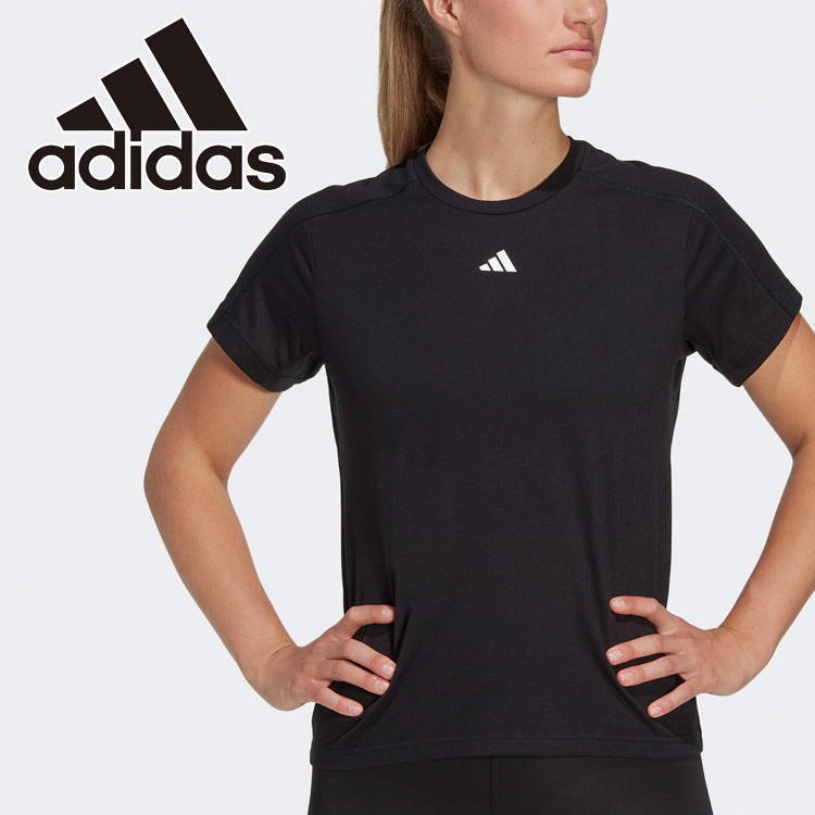 【楽天市場】クリアランス 【返品不可】 メール便送料無料 アディダス W TR-ES クルー Tシャツ NEN26-HR7795 レディース ...