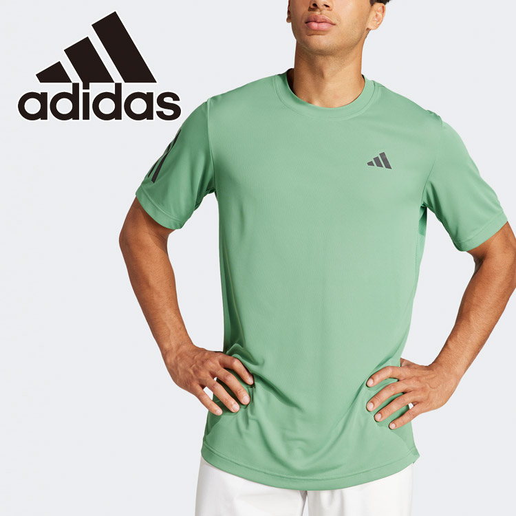 【楽天市場】お買い得スペシャルプライス メール便送料無料 アディダス M TENNIS CLUB Tシャツ MLE72-IP1890 メンズ ...