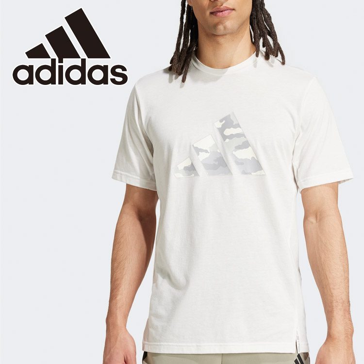 【楽天市場】お買い得スペシャルプライス メール便送料無料 アディダス M CAMO ビッグロゴ Tシャツ JUA02-IW8489 メンズ ...
