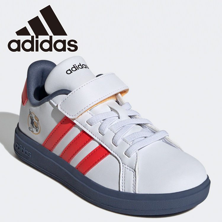 【楽天市場】お買い得スペシャルプライス アディダス GRAND COURT Mickey EL C IF4061 ジュニアシューズ：FZONEスポーツ