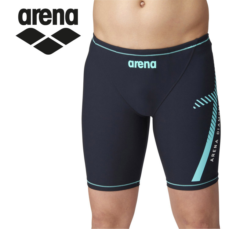 【楽天市場】メール便送料無料 アリーナ 水着 スパッツ メンズ FSA-2633-BKMT：FZONEスポーツ