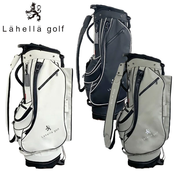 【楽天市場】【数量限定品】 ラヘラ ゴルフ ビッグジッパー キャディバッグ T-22 Lahella GOLF Big zipper ...