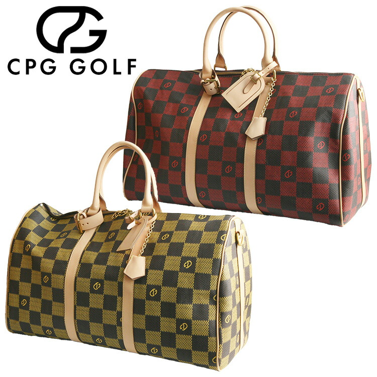 【楽天市場】CPG GOLF ボストンバッグ ラージ BOSTON BAG LARGE ゴルフ 4517-24106：FZONEスポーツ