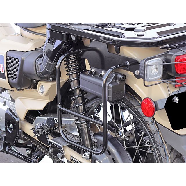 【楽天市場】KIJIMA バッグサポート（ブラック） レフト 210-4764 キジマ キャリア・サポート CT125 ハンターカブ：パーク ...