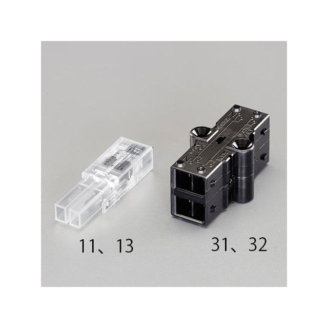 【楽天市場】ESCO 差込形電線コネクター（VVF2心用/雄） EA538PE-11 メーカー在庫あり エスコ 電動工具 バイク 車 自動車 ...