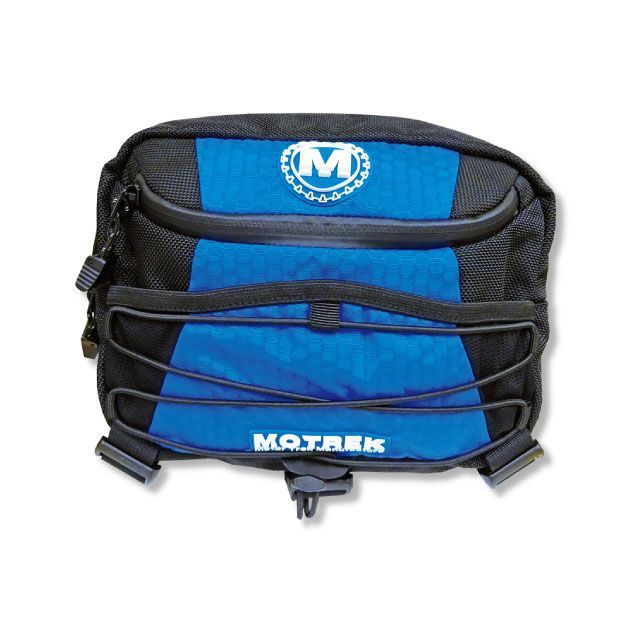 【楽天市場】MOTREK RIDING POUCH-4（ブルー） MR-RP-4-BLU メーカー在庫あり モトレック ツーリング用バッグ ...