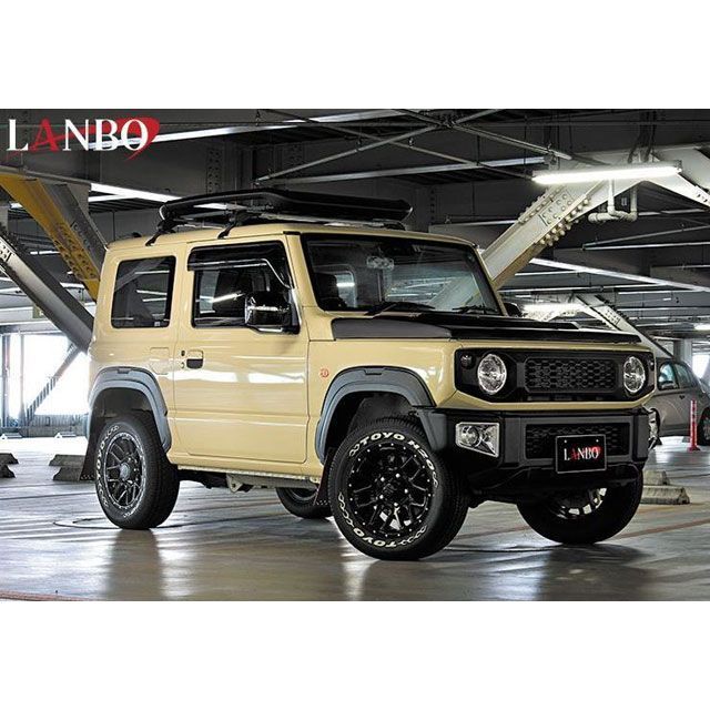 【楽天市場】LANBO フェンダーガーニッシュ 9mm ジムニー JB64W OF001 LANBO 外装 車 自動車：パークアップ 楽天市場店