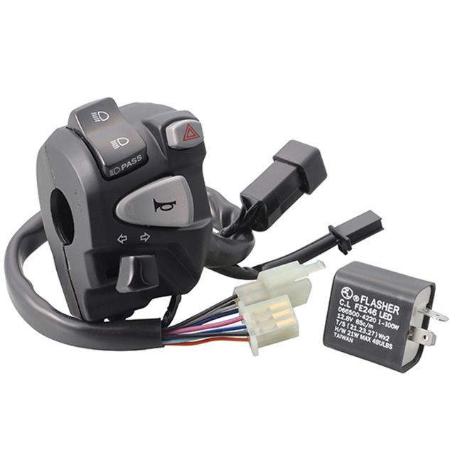 【楽天市場】KITACO Lハンドルスイッチ 756-0240100 メーカー在庫あり キタコ ハンドル周辺パーツ バイク XSR125 ...