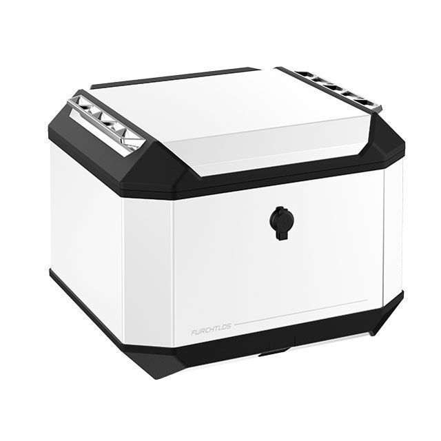 【楽天市場】FURCHTLOS リアボックス 50L RANGER TOP CASE トップケース バイク用 アルミ製 防水 大容量 収納 ...