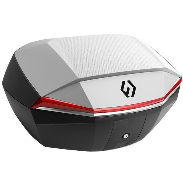 【楽天市場】FURCHTLOS リアボックス 48L SHIELD TOP CASE Lサイズ アップグレードバージョン トップケース バイク ...