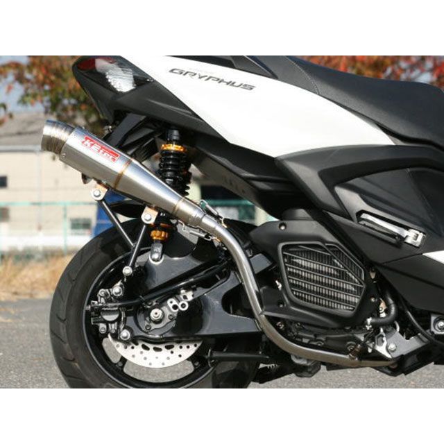 【楽天市場】K2-tec NMAX155 GP-R テーパー 出口形状 3ピースタイプ gry-gpt3 ケイツーテック マフラー本体 バイク NMAX155：パークアップ 楽天市場店