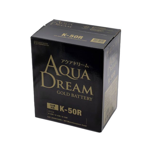 【楽天市場】【メーカー直送】AQUA DREAM GOLD 四輪バッテリー AD-GB-K-50R K-50R アクアドリーム バッテリー ...