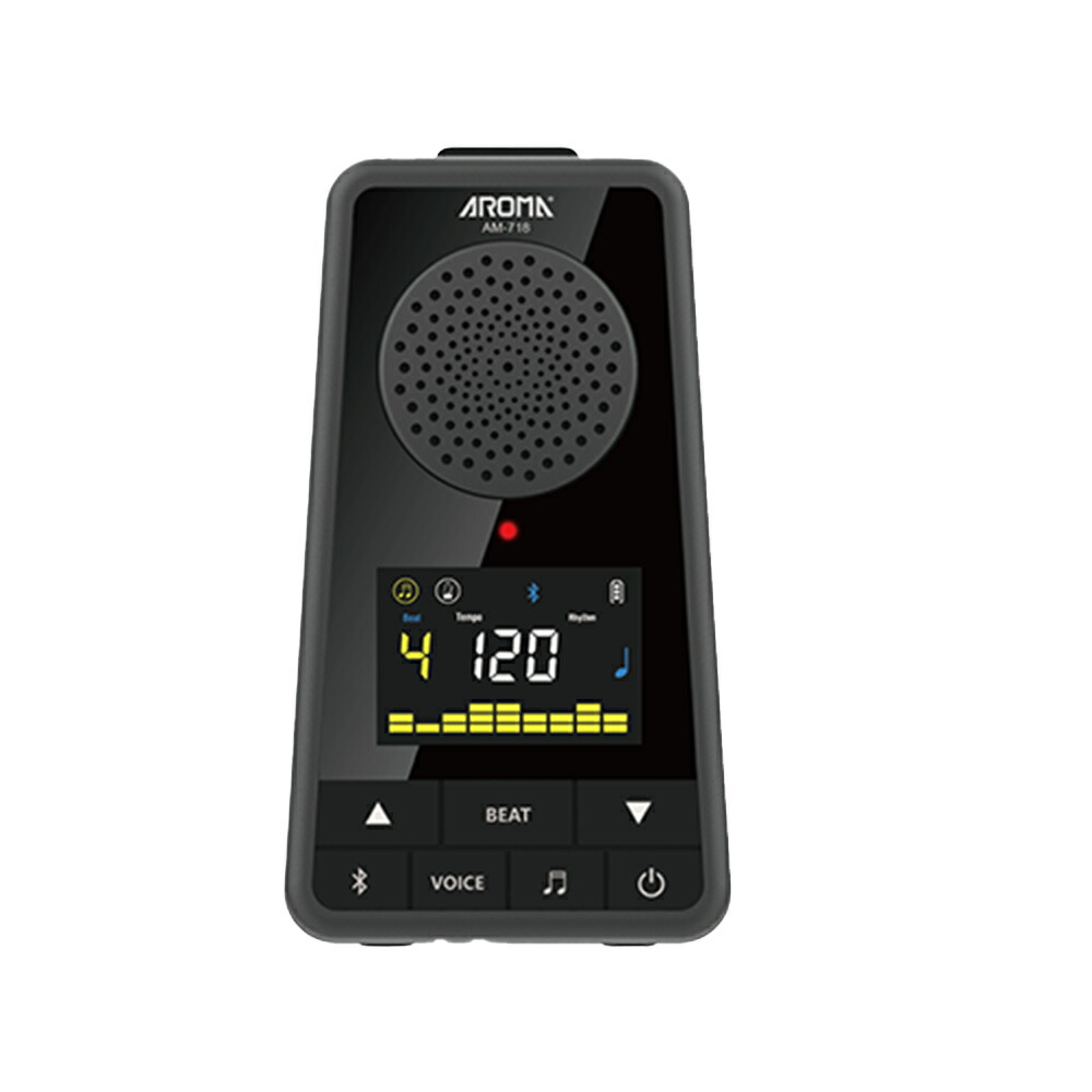 【楽天市場】【休業お詫びポイントUP】AROMA 充電式メトロノーム AM-718 Bluetooth搭載でオーディオスピーカーとしても利用可能：G-Store