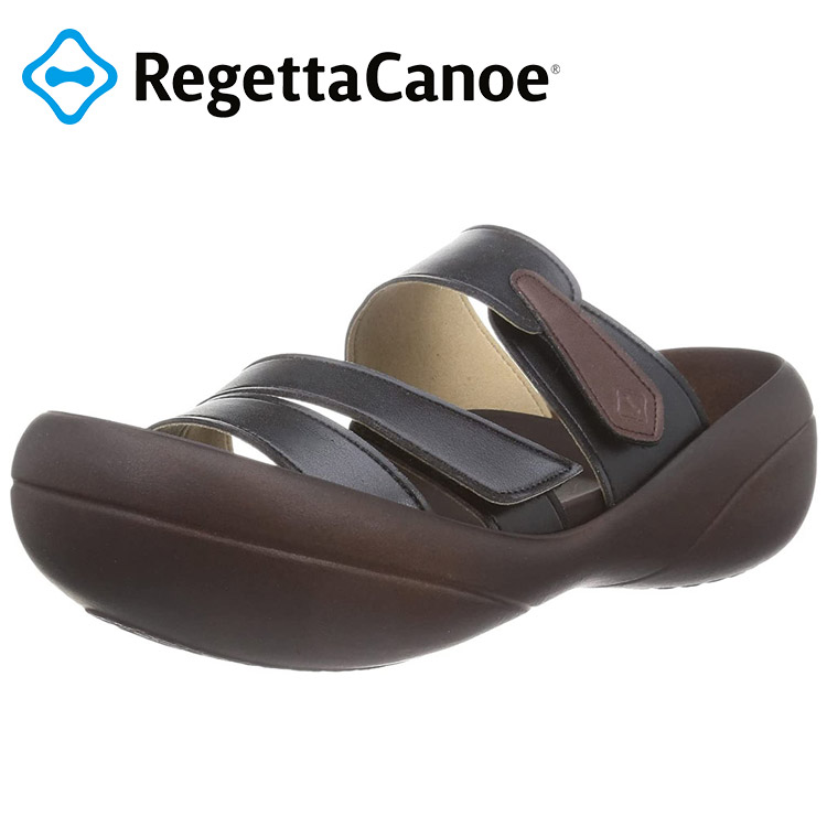 【楽天市場】リゲッタカヌーカジュアル CJBF-5137a スリーストラップサンダル CJBF5137A-BLK：GZONEゴルフ