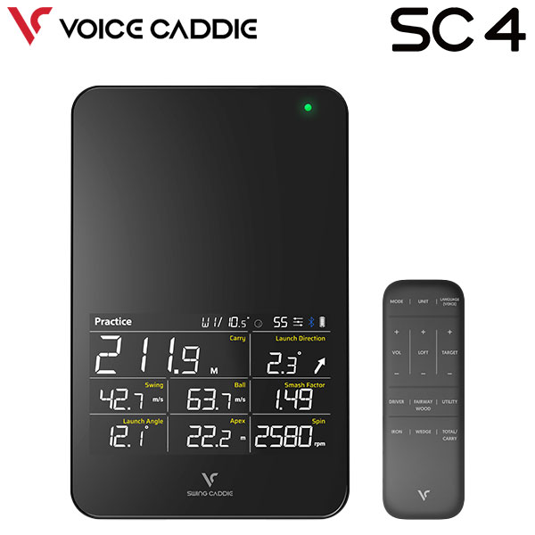 【楽天市場】【当店在庫】ボイスキャディ スイングキャディ SC4 高性能レーダー弾道測定器 スイング練習機：GZONEゴルフ