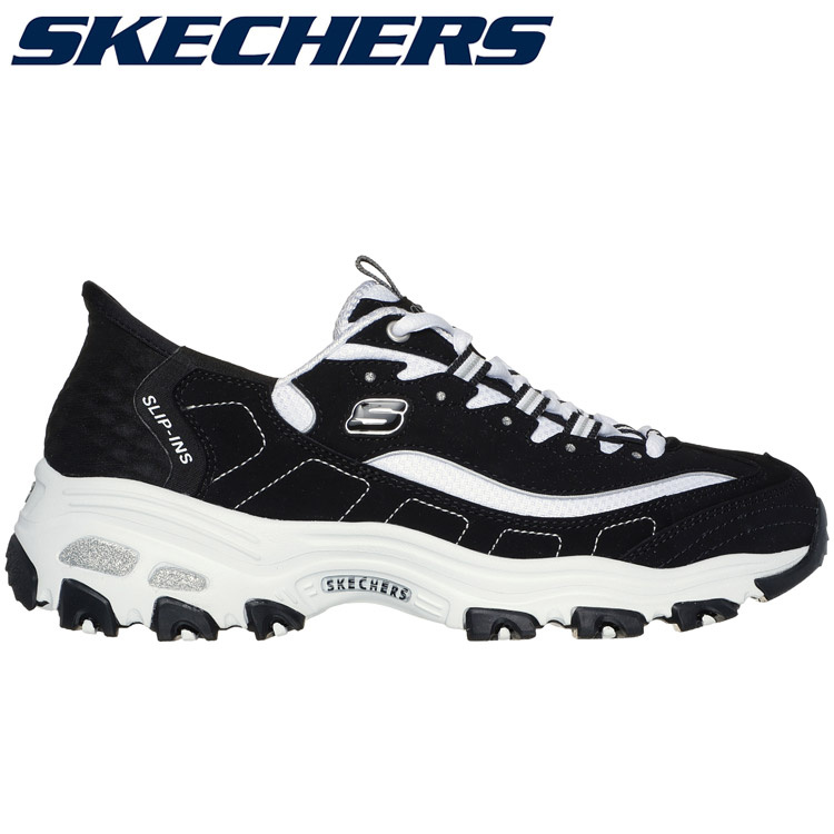 【楽天市場】スケッチャーズ DLITES-NEW CLASSIC SKJ-150030-BKW レディース シューズ：GZONEゴルフ