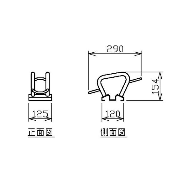 【楽天市場】1000円クーポン付 ダイケン 自転車ラック 独立式サイクルスタンド スチール タイプ CS-C1A-S DAIKENダイケン：建築資材・造園資材のGA-PRO